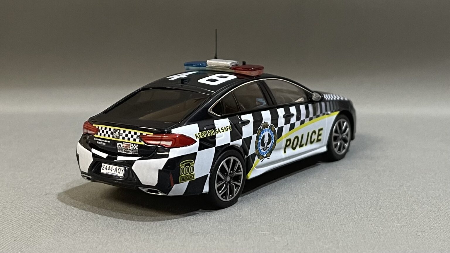 Model Car - Holden ZB Commodore South Australia Police Traffic Patrol ...